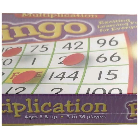 Trend Enterprises Inc | Toys | Trend Multiplication Bingo Game Learning ...